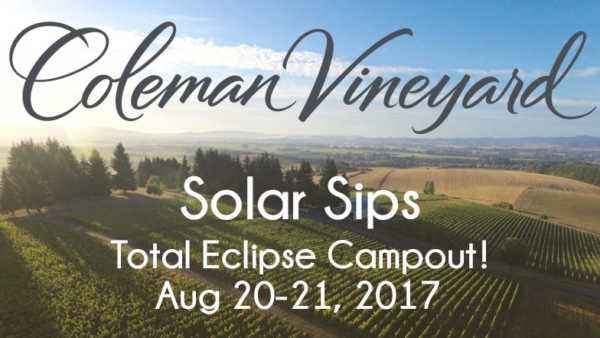 Solar Sips Eclipse Campout - Coleman Vineyard